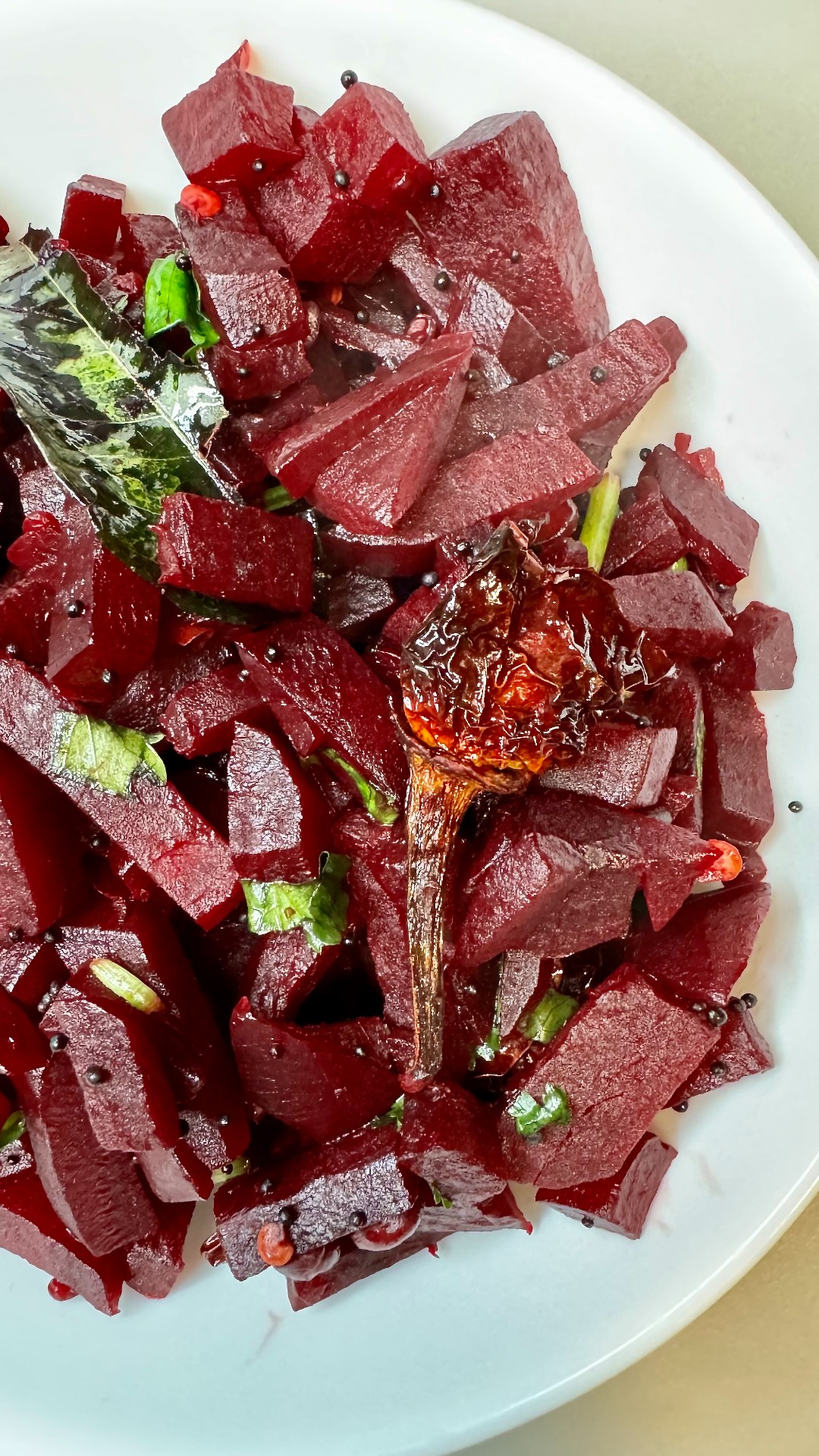 Beetroot Stir Fry - SoupsandSunsets